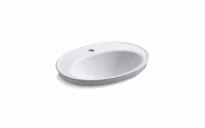 Kohler Serif Drop In Basin With Tap Hole