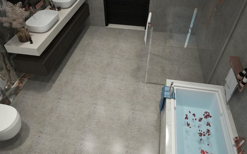Tatum Grey Hardbody Matt 600x600mm - Lifestyle Ceramics