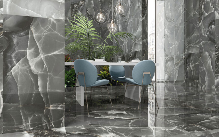 Agate Dark Polished 600x1200mm - Lifestyle Ceramics