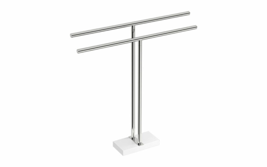 Bathroom Butler Double 900mm Freestanding Towel Stand