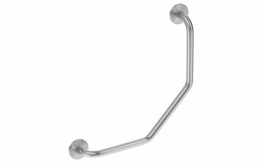 Bathroom Butler Safety Rail 2 Dog Leg 604x106x604mm