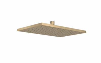 Kohler Modern Life Single Flow Showerhead Brushed Bronze