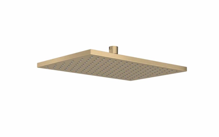 Kohler Modern Life Single Flow Showerhead Brushed Bronze