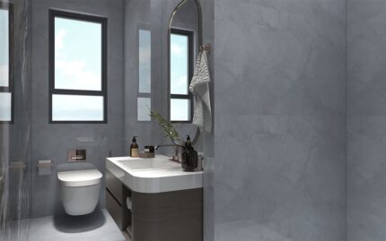 Prada Sky Dark Grey Polished 600x1200mm