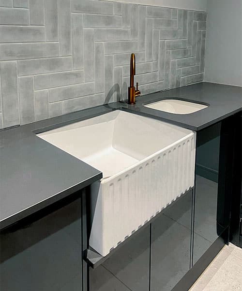 Dado Fluted Butler Sink